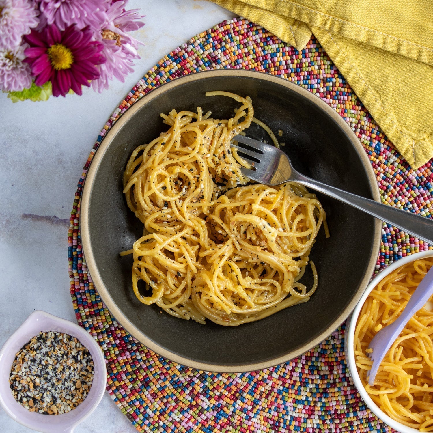 Minimalist Carbonara (aka Sunshine Spaghetti) – Nellie's Free Range