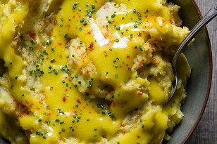 Aioli Mashed Potatoes with Chives